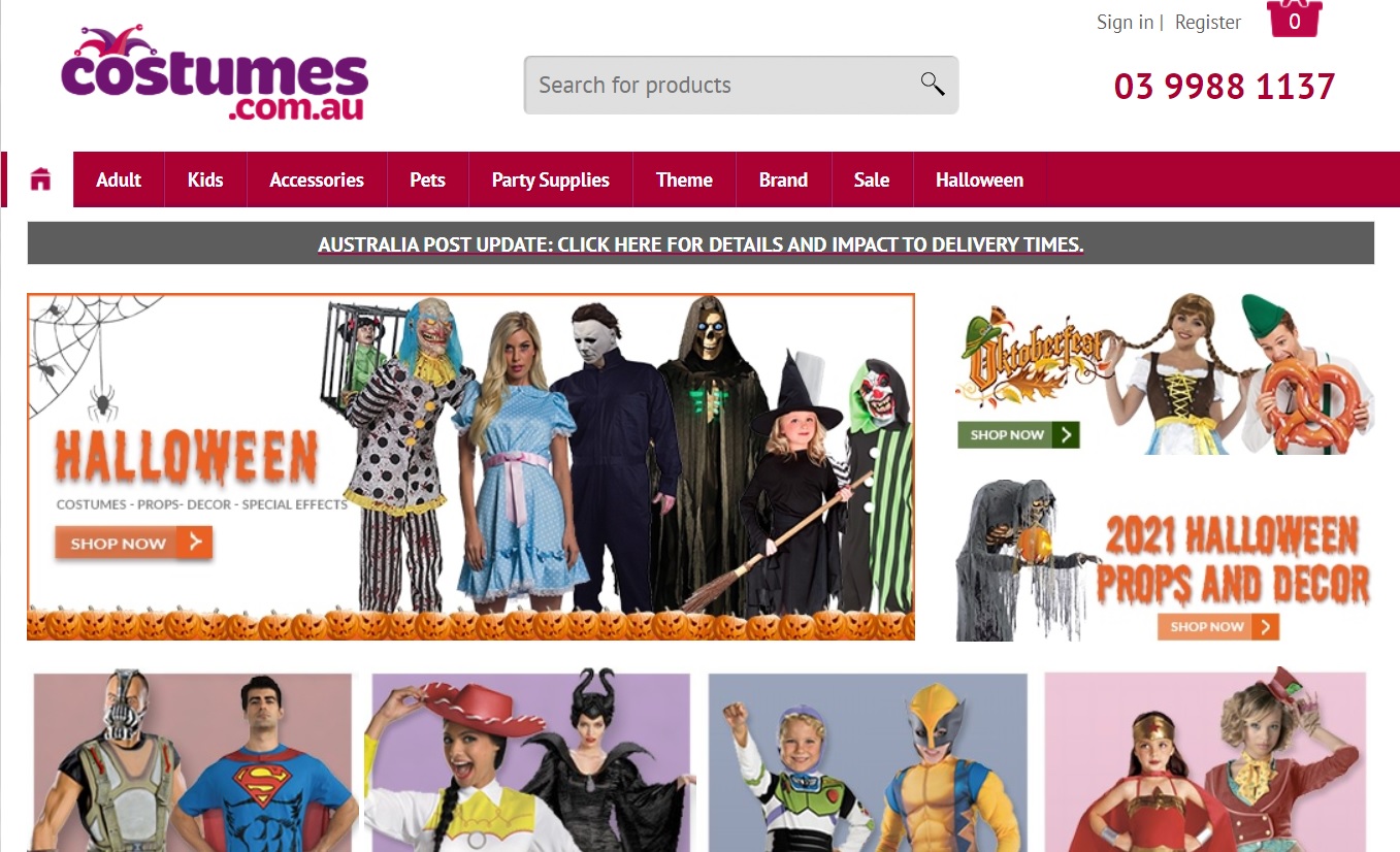 Online costume retailer revamps digital marketing - retailbiz
